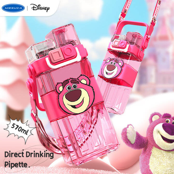Mesuca Disney กระบอกน้ำสี่เหลี่ยมสำหรับโรงเรียน,การ์ตูนแบบพกพานักเรียน ...