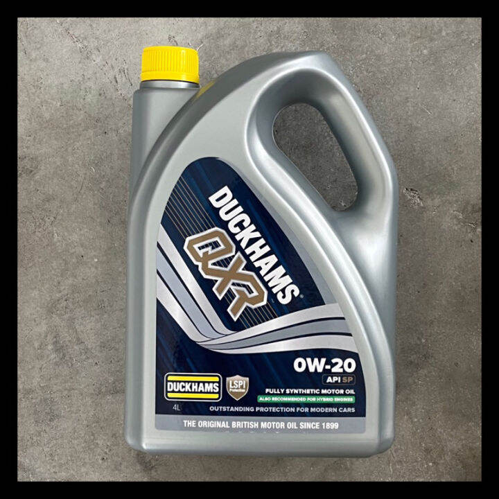 DUCKHAMS QXR 0W20 4L ENGINE OIL 0W 20 4 LITER FULLY SYNTHETIC | Lazada