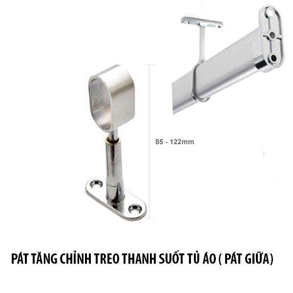 pas treo giữa tăng chỉnh thanh suốt elip tủ quần áo ( 85-122mm) | Lazada.vn