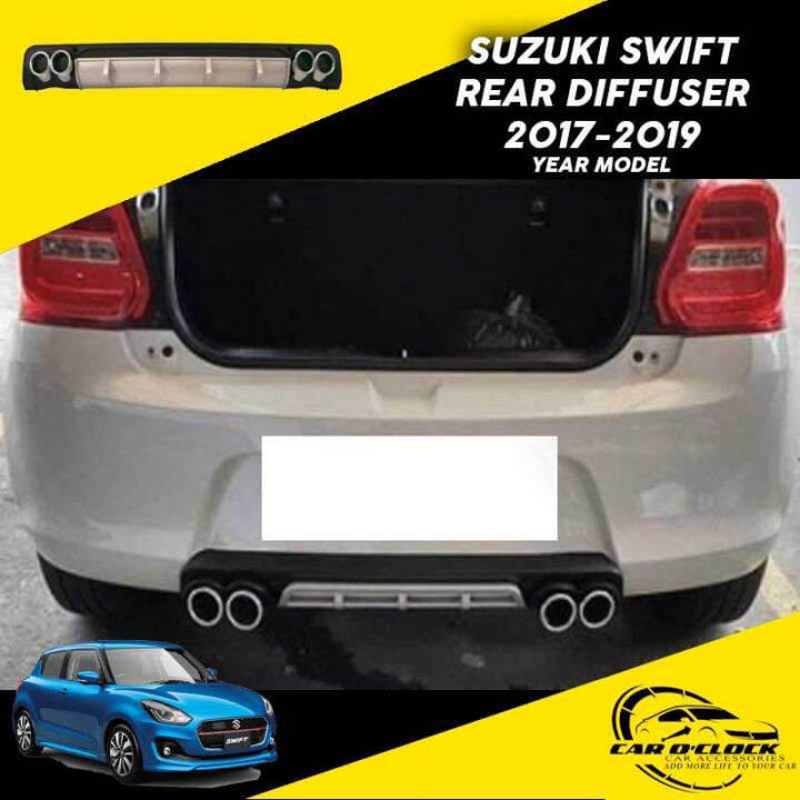 Suzuki Swift Rear Bumper Body kits (2017-2019) | Lazada PH