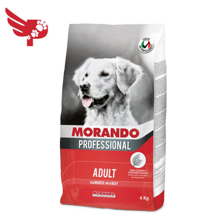 Morando Professional Adult 1kg Repacked - Beef Flavor - Dog Dry Food ...