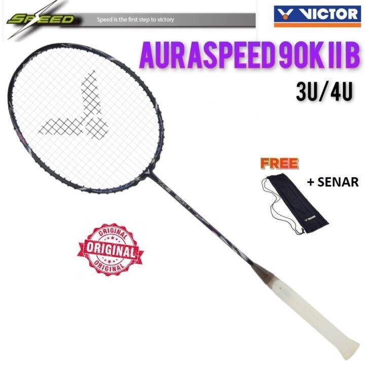 Raket Badminton Victor AURASPEED 90K II B | ARS 90 KII B Original ...