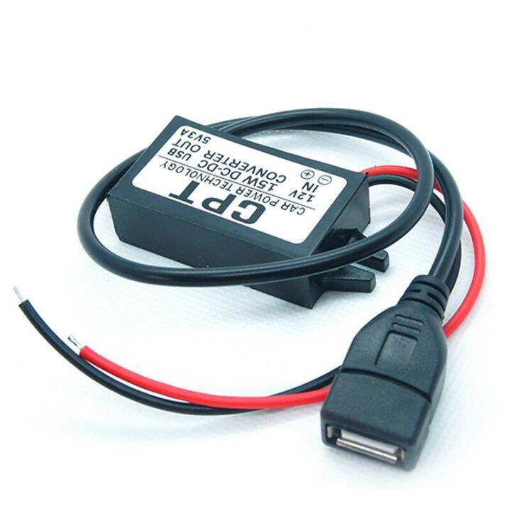 To 12V 5V 12 To 5V DC-DC Step-Down Power Converter 12V To 5V usb Power ...