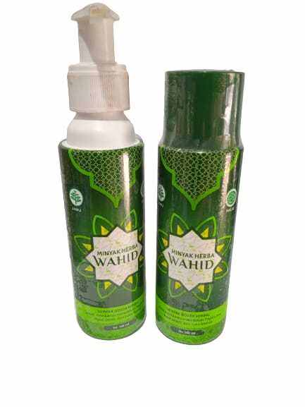 Minyak herba wahid 100ml / Minyak herbal gosok Pijat Urut / Minyak Balur / Minyak Herbal Luka ...