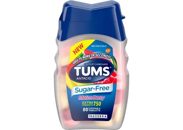 ️พร้อมส่งที่ไทย ️ TUMS Sugar-Free Antacid 80 Chewable Tablets นำเข้า ...