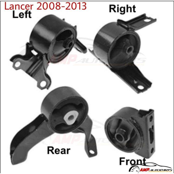 JAG ENGINE MOUNTING Mitsubishi LANCER RR/LH/FRT/RH 2008-UP Auto ...
