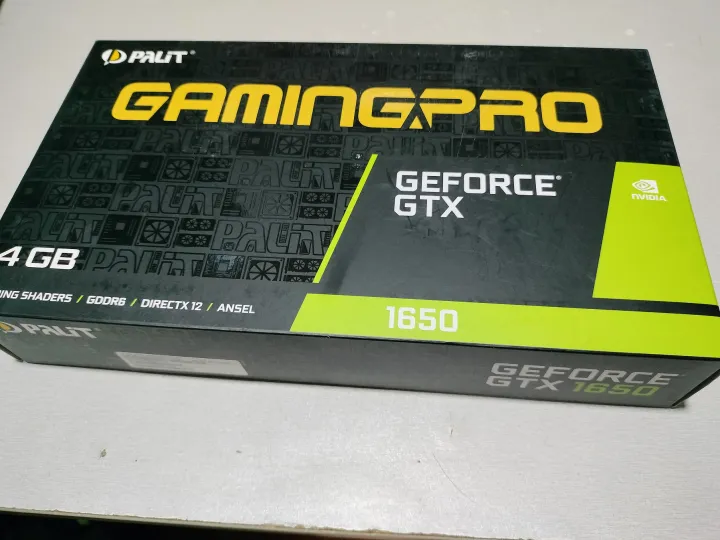 PALIT Geforce GTX 1650 4GB 128BIt GDDR6 Gaming Pro Videocard | Lazada PH