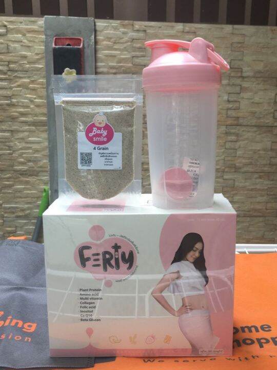 เฟอร์ตี้ Protein Ferty เลือกรสได้‼️โปรตีนเฟอร์ตี้ เฟอร์ตี้ครูก้อย Protein Ferty ครูก้อย แถม แก้ว ...