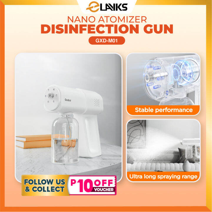Nano Atomizer Disinfection Gun Spray Machine 1m Range | Lazada PH