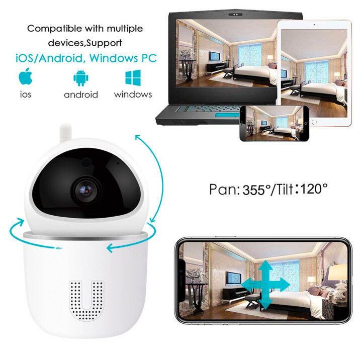IP camera 360 2 pixcel กล้องวงจรปิดไร้สาย ไอพี ไร้สาย 1080P 2 ล้าน ...