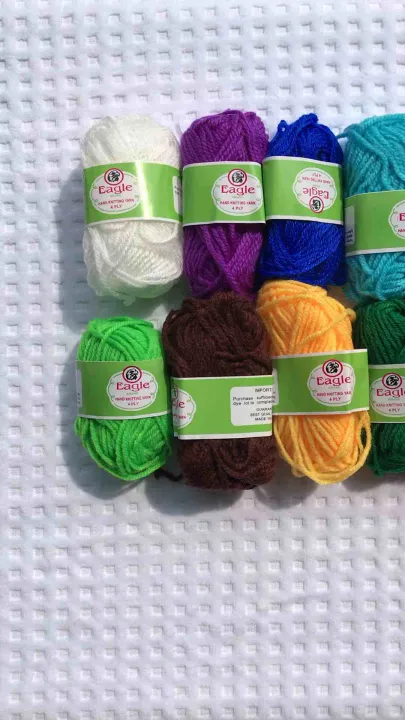 Hand Knitting Yarn 4ply Eagle Brand | Lazada PH