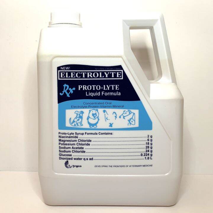 [SOUTH VET] 1 Gallon Protolyte Electrolyte Tryco Syrup Formula Proto ...