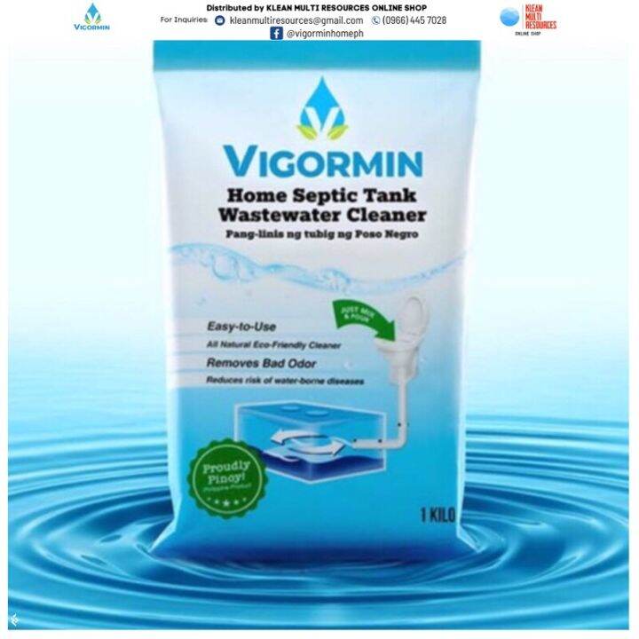 Vigormin (V1) Home Septic Tank Wastewater Cleaner | Lazada PH
