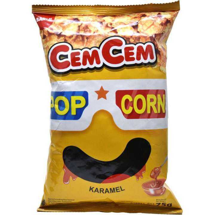 Cem Cem Popcorn Karamel 75gr | Lazada Indonesia