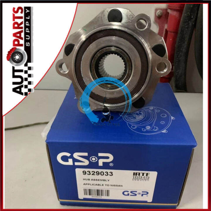 100% ORI GSP NISSAN X-TRAIL T32 2.0/2.5 FRT HUB ASSY | Lazada