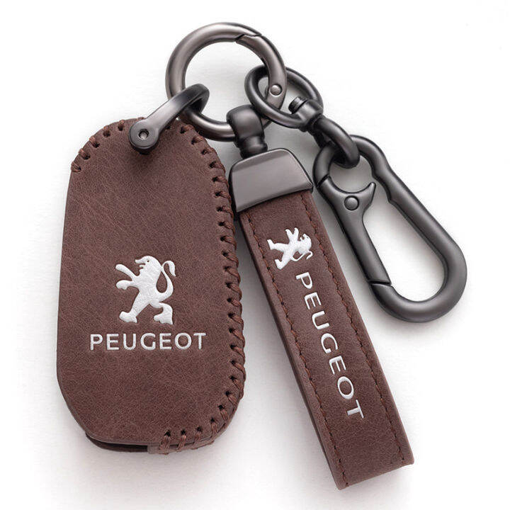 Leather Smart Folding Flip Car Key Case Cover Holder Remote Fob Shell ...