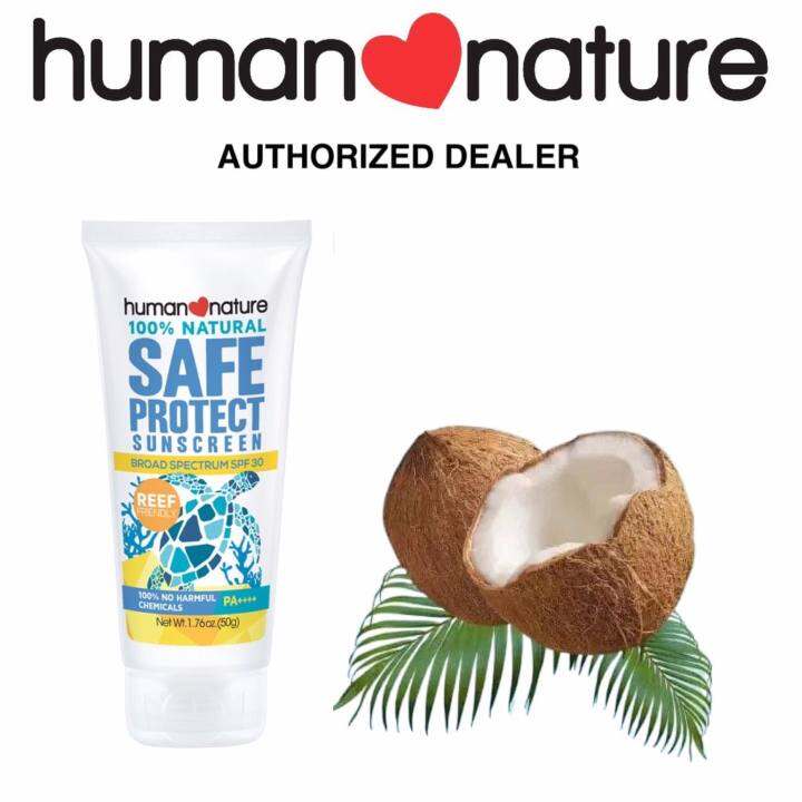 Human Nature Natural Safe Protect Sunscreen | Lazada PH