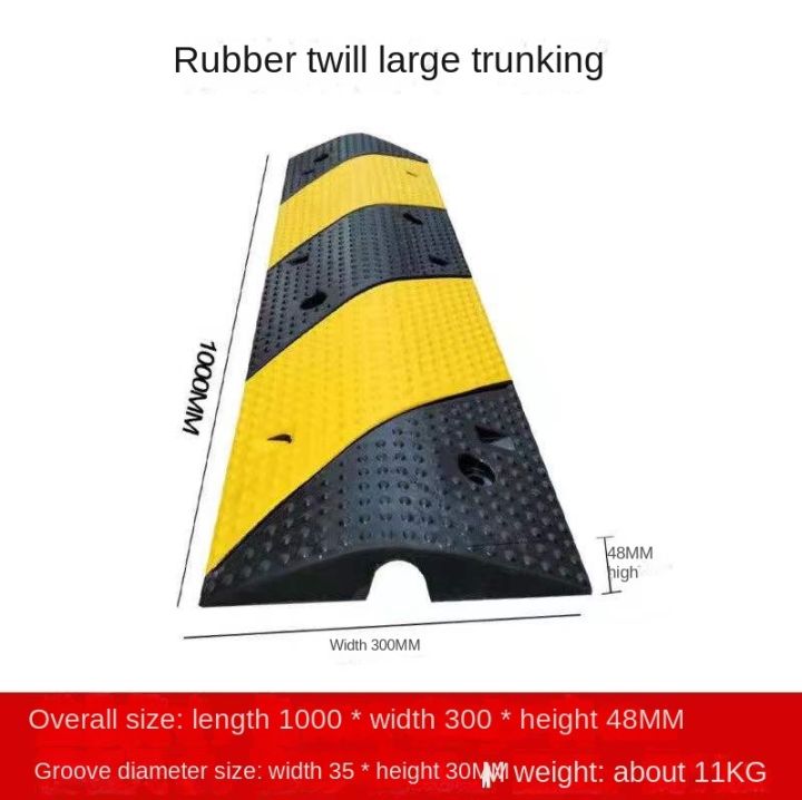 【Ready Stock】Rubber Humps Speed Bump Speed Hump Cable Protector | Lazada PH