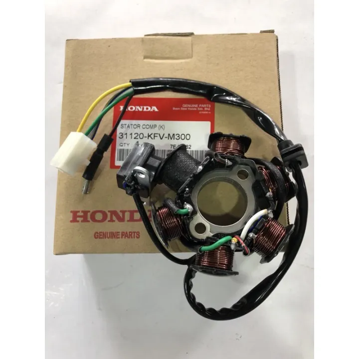 Honda Ex5 dream/wave100 (kick) magnet coil/fuel coil/starter coil 100% original Honda | Lazada