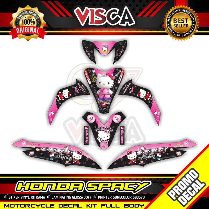 Decal Spacy Full Body Stiker Motor Spacy Full Body Striping Spacy ...