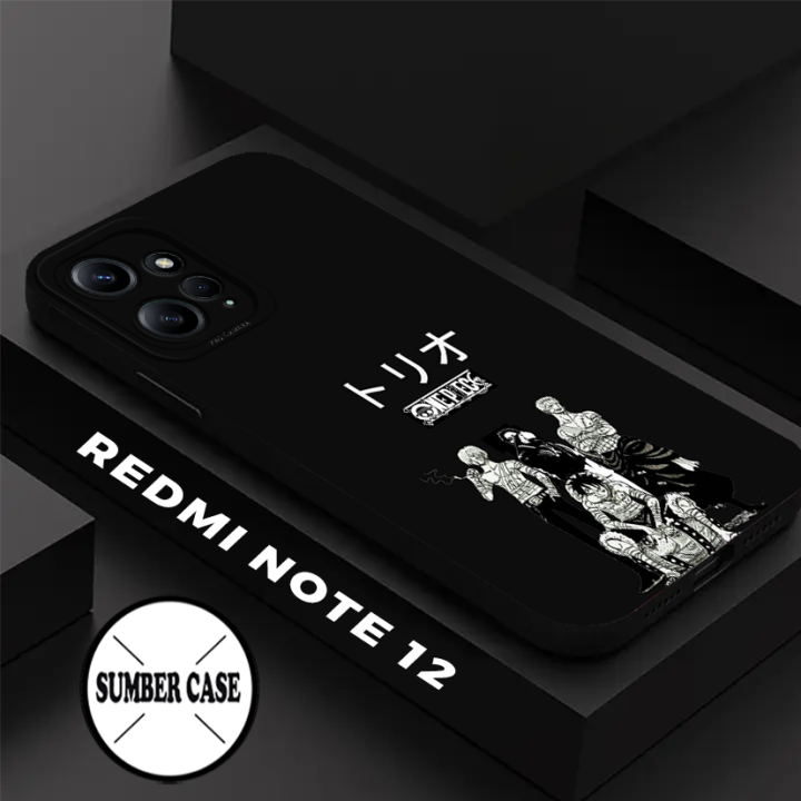 CASE XIAOMI REDMI NOTE 12 - SOFTCASE MOTIF (ONEPICH) PROCAMERA FULL ...