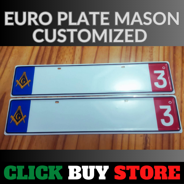 Euro Plate Mason Personalize and Custom Made Car License Plates | Lazada PH
