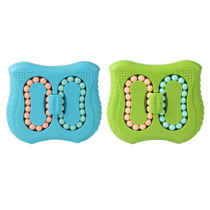 Rotating Magic Bean Cube Fingertip Fidget Toy Children S Educational