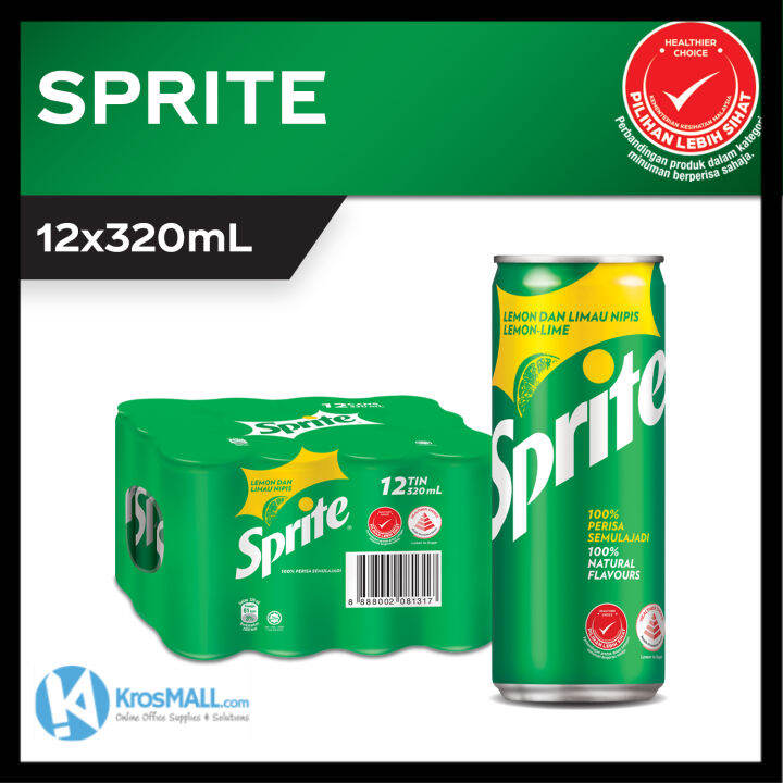 Sprite Can 12 x 320ml | Lazada