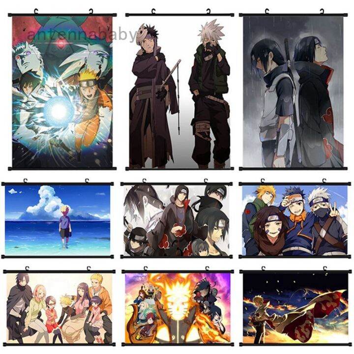 {Home poster} Naruto Poster Wall painting anime hanging scroll poster ...
