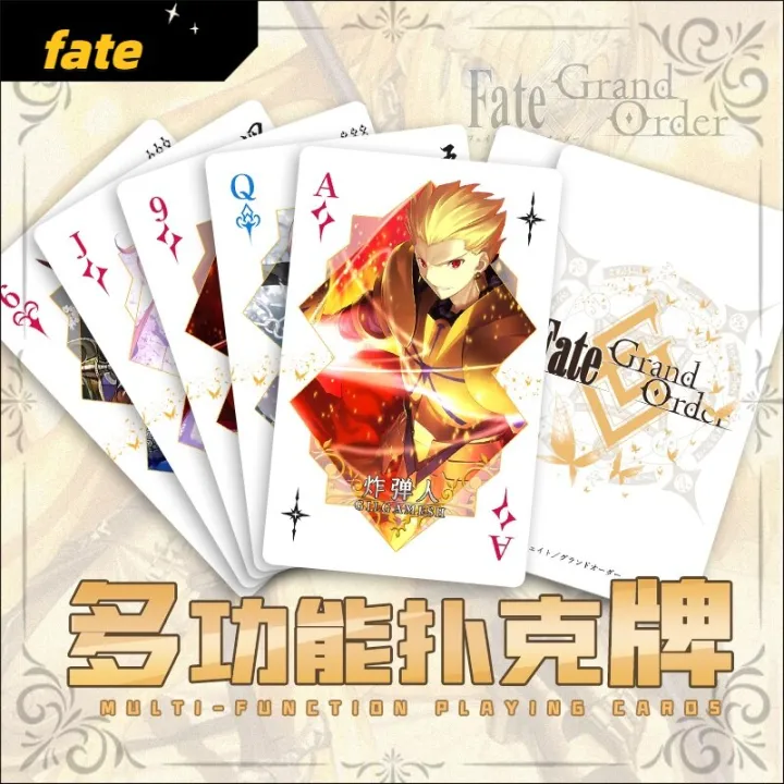 Anime Game Fate/Grand Order FGO Saber ALTER Jeanne Darc Creative Poker ...