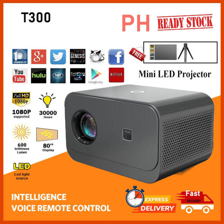 [ 24h Shipment] Micro Mini HD Projector 1080P Home LED Portable Small ...