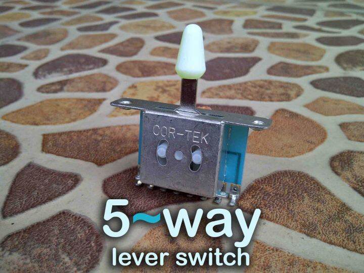 Cor Tek 5 Way Cortek 3 Arah 2502N Original Lever Switch Gitar Selector ...