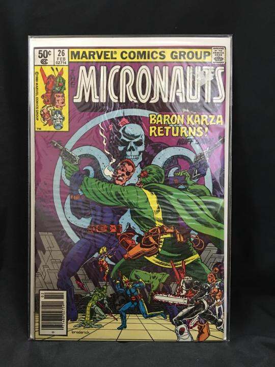 Micronauts 26 Published Feb 1981 by Marve l Comic Book Comic BOOK ...