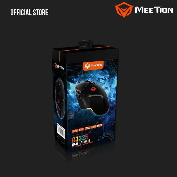 MEETION MT-G3325 Professional Wired Gaming Mouse, Up to 10000 DPI, 8 ...