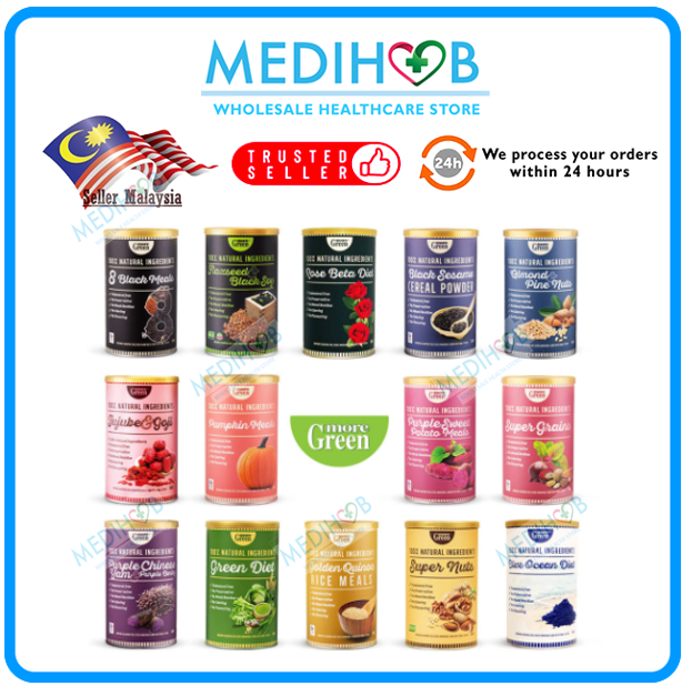NO.1 MULTIGRAIN IN MALAYSIA [MORE GREEN] HEALTHY BEVERAGE POWDER DRINK ...