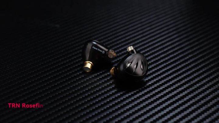 TRN Rosefinch 12มิลลิเมตรแบนระนาบไดร์เวอร์ในหูจอภาพหูฟังโลหะวิ่งเสียงไฮ ...