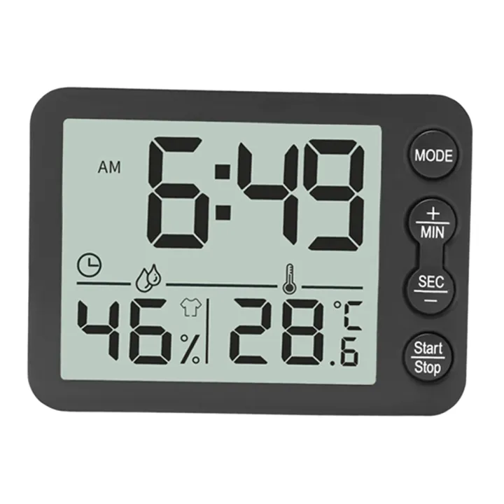 Dolity Digital Display Home Electronic Humidity Thermometer Hygrometers ...