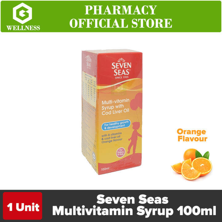 Seven Seas Multivitamin Syrup 100mL | Lazada