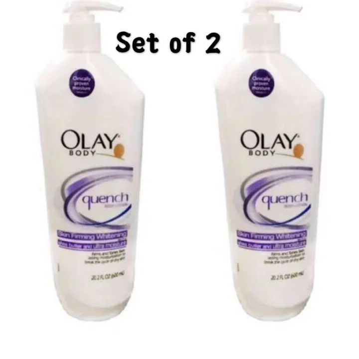 ( Set of 2 ) O.LAY Body Quench - Body Lotion w/ Skin Firming Whitening ...