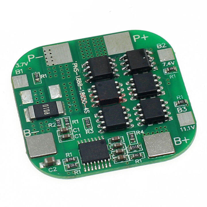 1PCS 14.8V 4S 15A Lithium Battery Protection Board 6MOS 18650 Battery ...