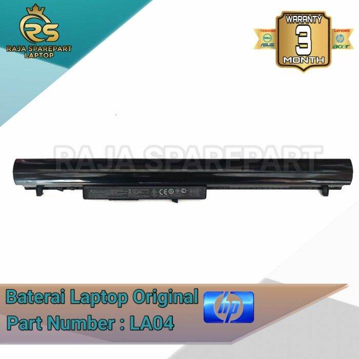 Baterai Laptop HP TPN-Q129, TPN-Q130, TPN-Q131, TPN-Q132 LA04 ORIGINAL | Lazada Indonesia