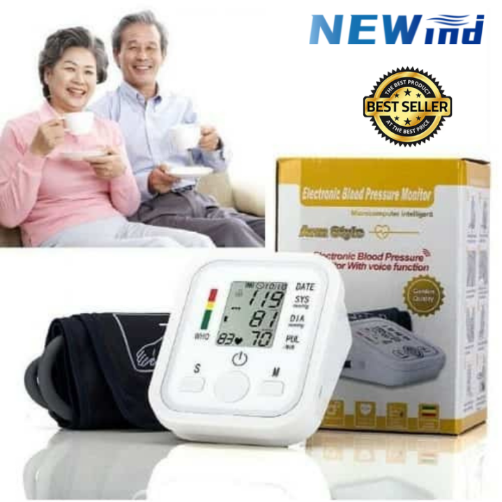 [100% original] NEW Digital Upper Arm Blood Pressure Pulse Monitor ...