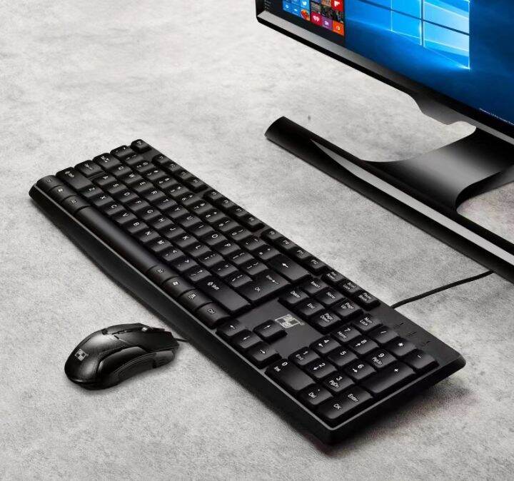 KM-1 Gaming Keyboard USB keyboard Office Home Helper Bundle Keyboard ...