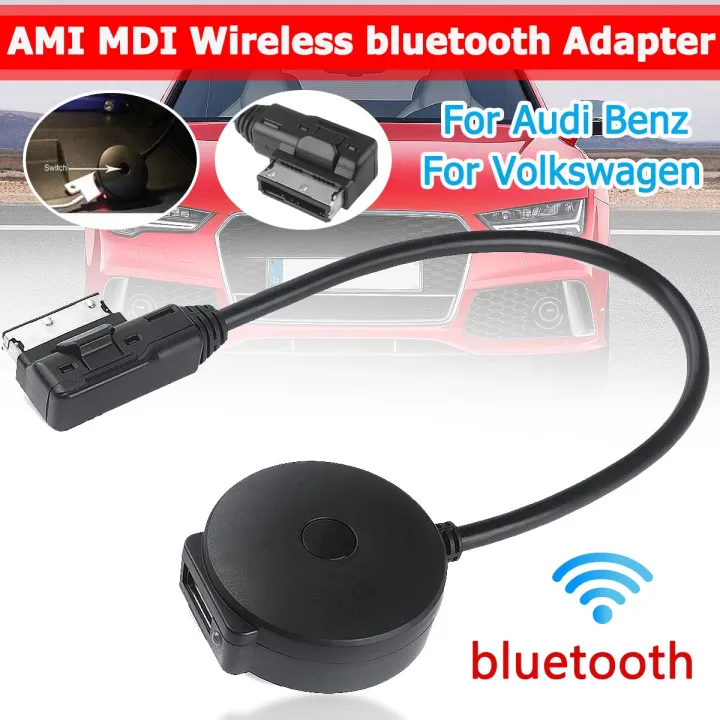 Ami อินเทอร์เฟส Mdi Usb บลูทูธไร้สายสายอะแดปเตอร์สำหรับออดี้เบนซ์ Vw 3g