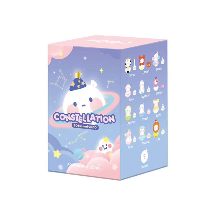 POP MART BOBO and COCO Zodiac Series Plush toys series Blind box Toys ...