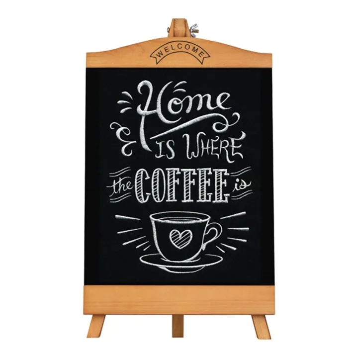 Countertop Blackboard Advertising Poster Display Rack Menu Stand ...