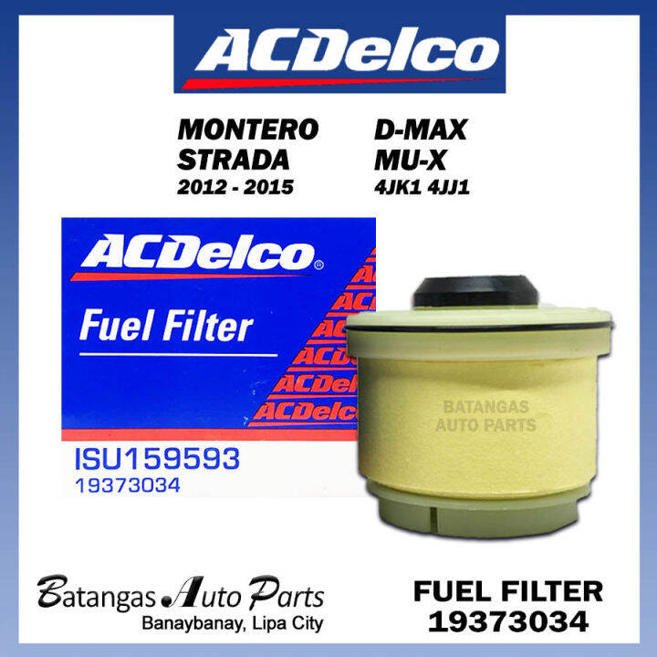 FUEL FILTER MONTERO STRADA 2012-2015 DMAX MUX (4JK1 4JJ1) | Lazada PH