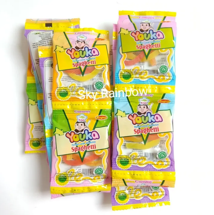Permen Youka Spaghetti isi 20 pcs | Lazada Indonesia