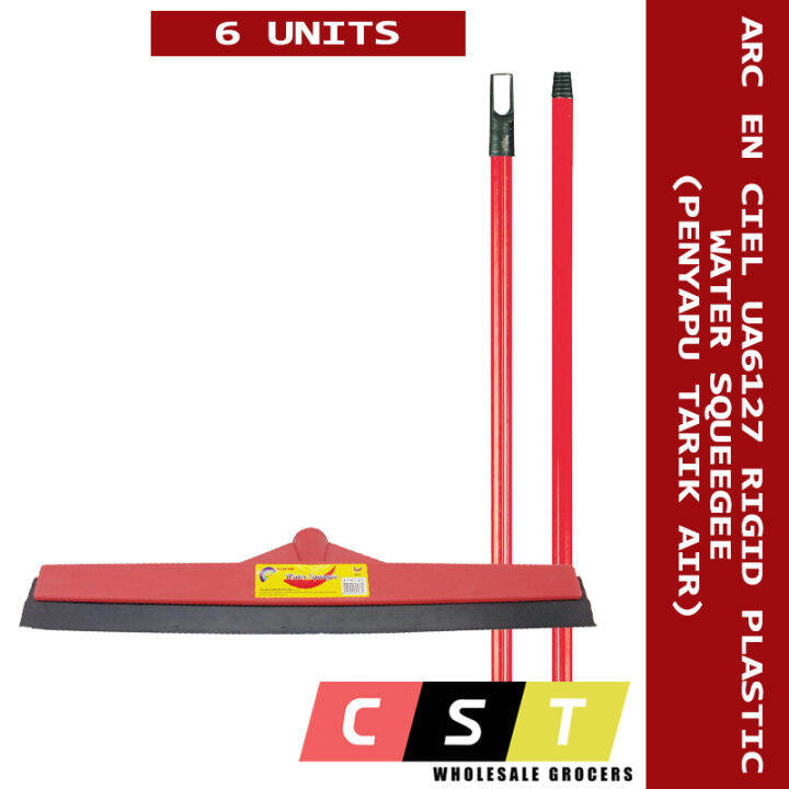 ARC EN CIEL UA6127 Rigid Plastic Water Squeegee (Penyapu Tarik Air ...