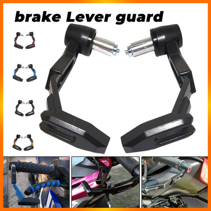E&M Motorcycle SOKOYOUniversal Brake lever guard Stainless Steel Black ...